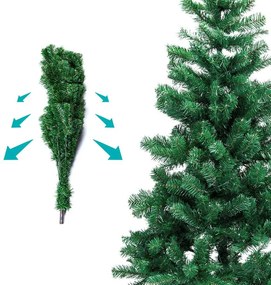 Umělý vánoční stromeček Nordmann s kovovým stojanem ve 4 velikostech - 120 cm
