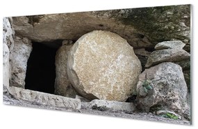 Obraz na skle Jeskyně 100x50 cm