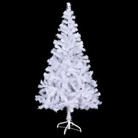 Umělý vánoční stromek s LED a sadou koulí 150 cm 380 větviček 3077579