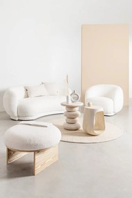 BIZZOTTO Odkládací stolek LOPEZ 40 cm světlý 0747182