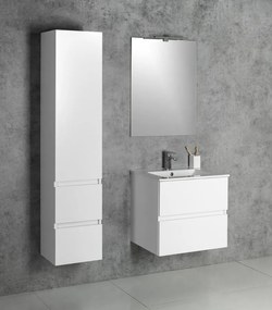 Aqualine Aqualine, PANEDA umyvadlová skříňka 79,5x55x45,2cm, bílá, PN280