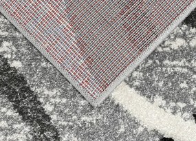 Koberce Breno Kusový koberec PORTLAND 2093/PH2Z, Šedá, Vícebarevné, 160 x 235 cm