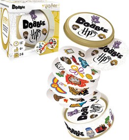 ASMODEE Hra postřehová Dobble Harry Potter v plechové krabičce *SPOLEČENSKÉ HRY* asdobhp01cz