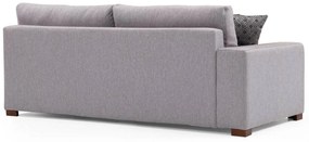 Designová rohová sedačka Wilano 350 cm světle šedá