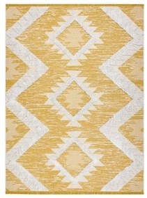 koberec ECO SISAL BOHO MOROC Diamanty 22312 střapce dvě úrovně rou velikost 136x190 cm | krásné koberce cz