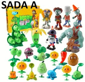 Silikonové figurky ze hry Plants vs Zombies 2 Set: sada A