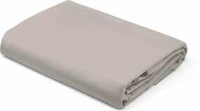 Prostěradlo saténové s gumou 220x200 béžové taupe jednobarevné Pure