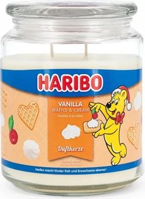 Velká svíčka Vanilla Waffle Cream Haribo