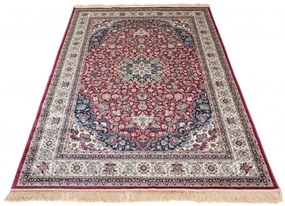 Klasický kusový koberec Isphahan 77801/43 červený Rozměr: 80x150 cm