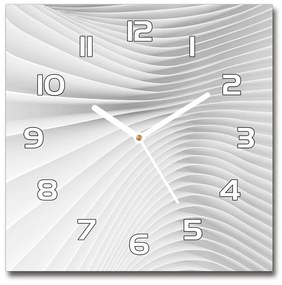 Wallmuralia Skleněné hodiny čtverec Abstrakce linie 30x30 cm
