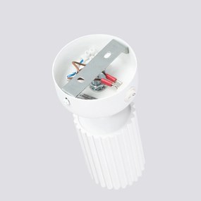 Sollux Lighting Nástěnné svítidlo KARBON bílé s vypínačem