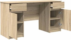 Stůl dub sonoma Kompozitní dřevo 140 x 49 x 76 cm 3328509