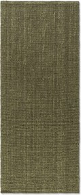 Hanse Home, Běhoun Bouclé Jute 105977 Jungle Green, 80x200, zelená, chodba / předsíň