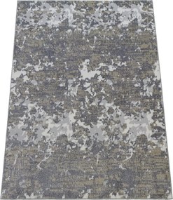 BE Koberec Siesta 1150 BEIGE GREY - šedý obdélníkový Rozměr: 50x80 cm