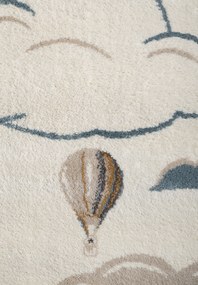 Hanse Home, Dětský koberec Adventures 106209 Cream Multicolor, 160x235, vícebarevná, dětský pokoj