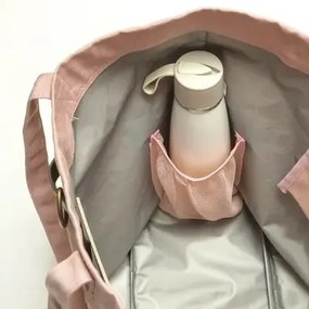 Iris Barcelona Moderní dámská termotaška Natural 15 L růžová