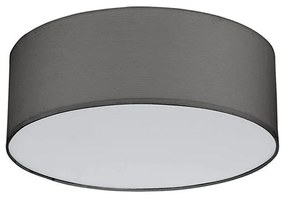 TK LIGHTING Stropní svítidlo - RONDO 1087, Ø 45 cm, 230V/15W/4xE27, tmavě šedá/bílá