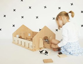 Myminihome Dřevěná dětská farma