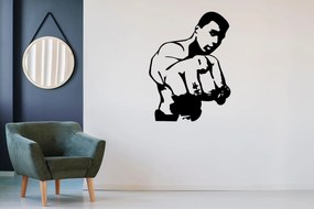 Lepy.cz Samolepka na zeď Muhammad Ali Velikost (šířka x výška): 30x40cm, Barevná varianta: Jemná růžová