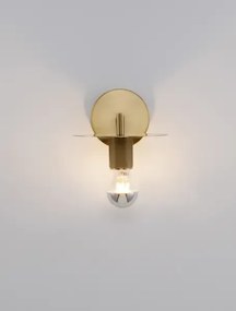 Industriální nástěnné svítidlo Royal 2 zlaté