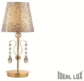 Stolní lampička Ideal Lux Pantheon TL1 small oro 088167 zlatá
