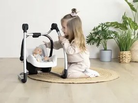 SMOBY Autosedačka a židlička 3v1 Maxi-Cosi  Quinny béžová / Pro panenk