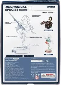 RoboTime 3D mechanická skládačka Modrý motýl