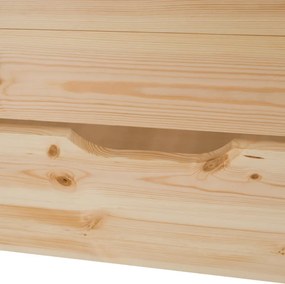 Montessori patrová postel 90x200, přírodní, VENITA TYP 2 Kondela 0000396844