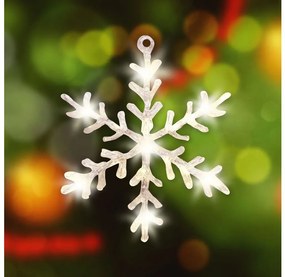 FK technics | LED Vánoční dekorace do okna 16xLED/3xAA teplá bílá | FK0238