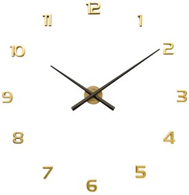 JVD Zlaté nástěnné nalepovací hodiny JVD HT465.2