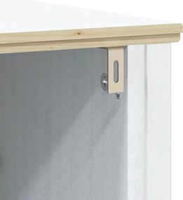 3dílná koupelnová sestava BERG bílá masivní borové dřevo 3206500