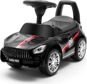 Dětské odrážedlo se zvukem Baby Mix RACER černé