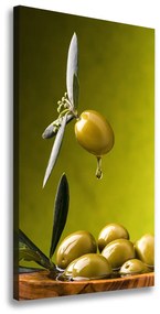 Wallmuralia Vertikální Foto obraz na plátně Oliva z oliv 50x100