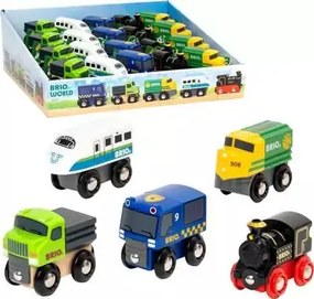 BRIO Mini vláčky a vozidla / od 3 let