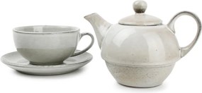 Zelená kameninová konvice na čaj 400 ml Artisan – Salt&amp;Pepper