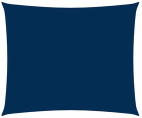 Stínící plachta obdélníková 6 x 7 m oxfordská látka Dekorhome Modrá