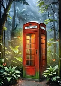 CHERRY PAZZI Puzzle Volání džungle / 1000 dílků / 70 × 50 cm