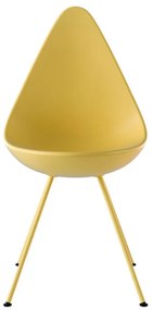 Fritz Hansen Židle Drop, gen z yellow monochrome