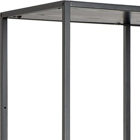 Knihovna SEAFORD II 185 cm černá