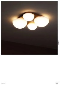 Redo 01-4332 - LED Stropní svítidlo LUMIEN 4xLED/26W/230V 2700/3000K CRI90 zlatá