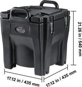 Izolovaný nosič potravin, kapacita 30,3 l