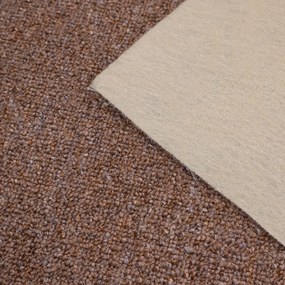 Condor Carpets, Metrážový koberec Rambo-Bet 60, na míru, šíře 4m, hnědá, filc, kuchyně