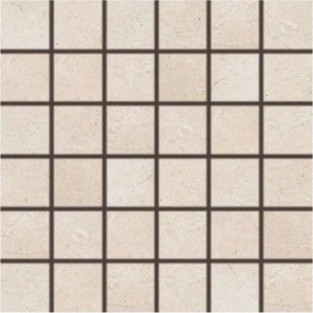 RAKO Limestone - Mozaika 30x30 cm, béžová, reliéf DDM06801