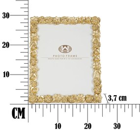 Zlatý rámeček na fotky Mauro Ferretti Pavoleti II, 29,5x24,5x2,3cm