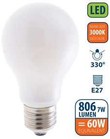 VELAMP OPAL FILAMENT žárovka 7W, E27, 3000K
