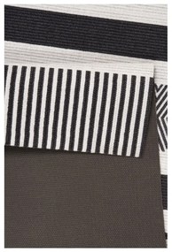 Černo-šedý běhoun Zala Living Cook &amp; Clean Urban, 45 x 140 cm