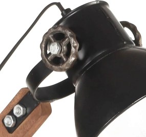 Industriální stolní lampa černá kulatá 58 x 18 x 90 cm E27 320553