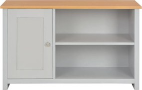 TV stolek šedý 95 x 39 x 58 cm 283739