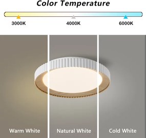 BRILAGI - LED Stmív. strop. sv. NEXO LED/48W/230V 3000-6000K bílá pr. 43 cm +DO
