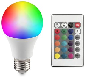 Polux | LED RGB Stmívatelná žárovka E27/8,5W/230V 2700K | SA0513